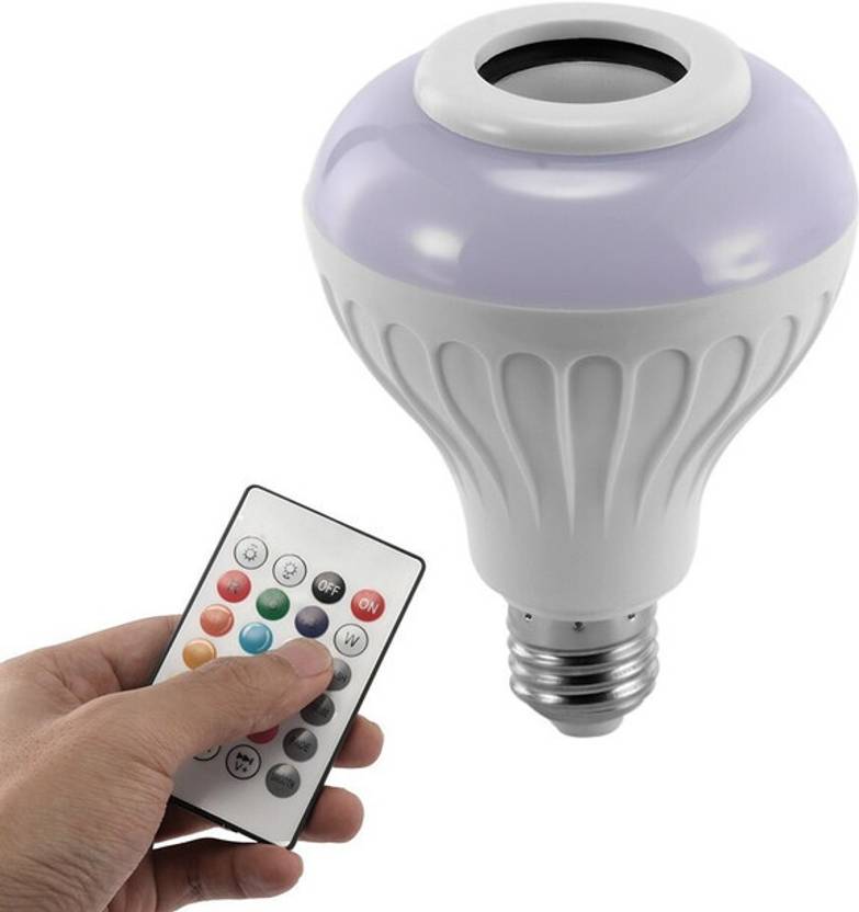 Buy SUPREME5 Color Changing RBG LED Music Light Bulb With Remote ...