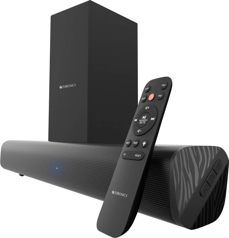 Buy ZEBRONICS Juke Bar 200A, BTv5.1, 11.43cm Subwoofer, HDMI ARC, Wall ...