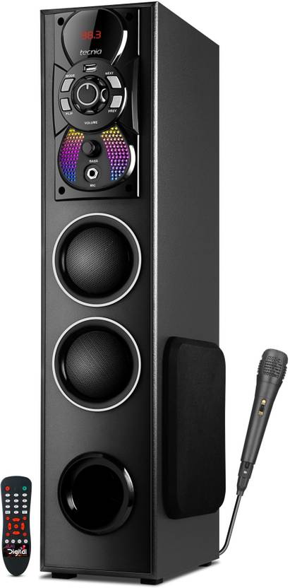 Buy TECNIA Atom 1108 Bluetooth Tower Speaker with Karaoke Mic 80 W ...