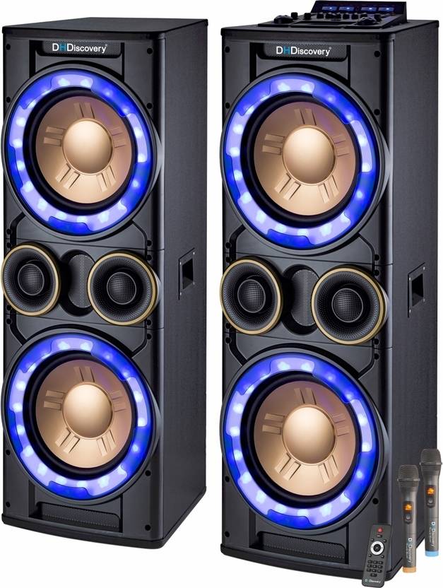 Buy DH Discovery DJ 801 3000 W Bluetooth Tower Speaker Online from ...