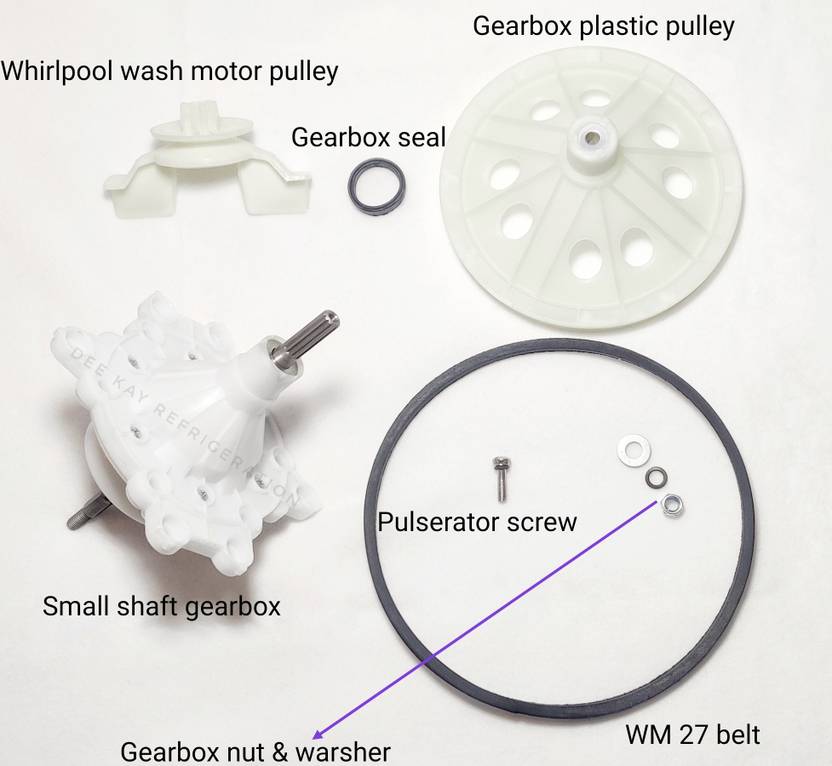 vinad WHIRLPOOL SMALL SHAFT GEARBOX FOR SEMI AUTOMATIC WASHING MACHINE ...