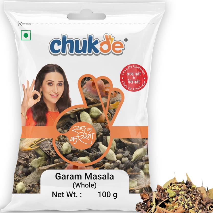 CHUKDE Garam Masala Whole | Blend of 13 Spices Mix Price in India - Buy ...
