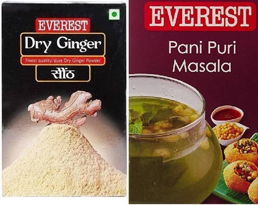 EVEREST Dry Ginger Powder, + Pani Puri Masala Price in India - Buy ...
