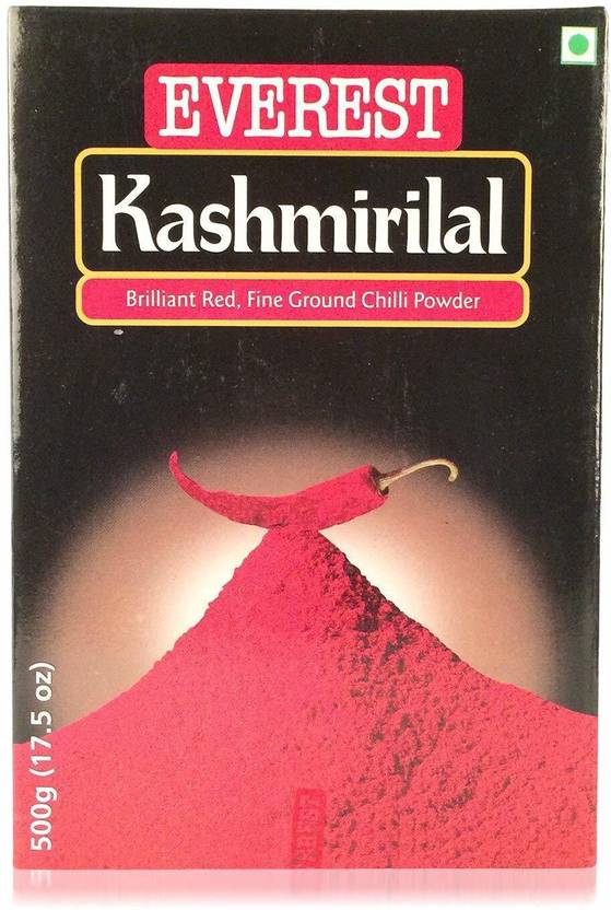 EVEREST Kashmirilal Chilli Powder, 500g Pack of 1 || Price in India ...