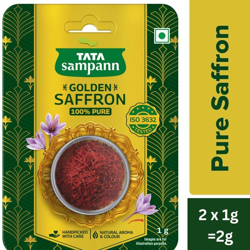 Tata Sampann Golden Saffron/Kesar-100% Pure Price in India - Buy Tata ...