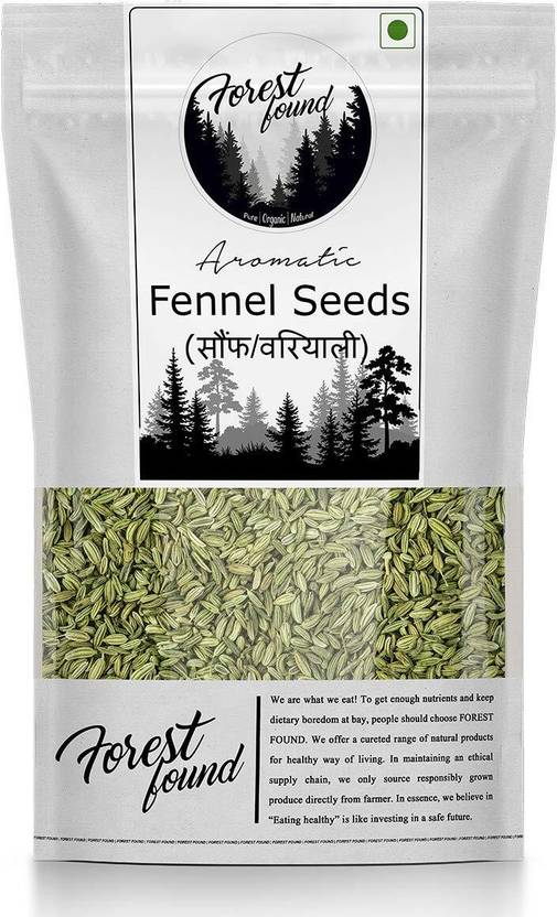 FOREST FOUND Whole Big Fennel Seeds | Moti Saunf Badi Variyali for ...