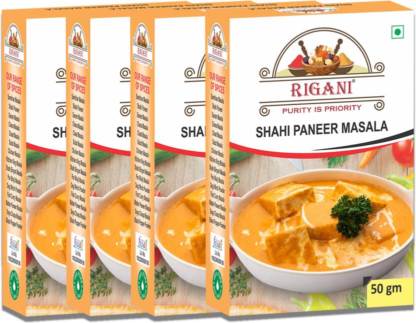 RIGANI Shahi Paneer Masala Pack of 4 Price in India - Buy RIGANI Shahi ...