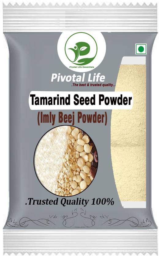 Pivotal Life Tamarind (Imli) Seed Powder - 200 Gm - Tamarindus Indica ...