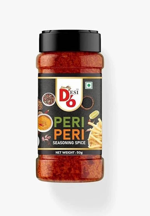 Desi 6 Peri-Peri Masala | Spice Mix | Exotic Spices | Multi-purpose ...
