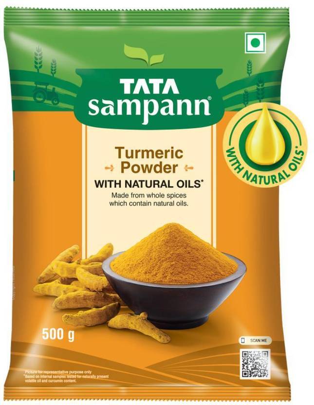 Tata Sampann Turmeric Powder With Natural Oils, Haldi Powder Price in ...