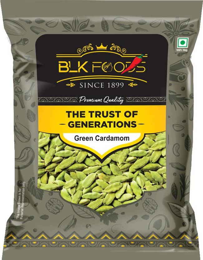 BLK FOODS Daily Green Cardamom Whole (Choti Elaichi Sabut) Price in ...