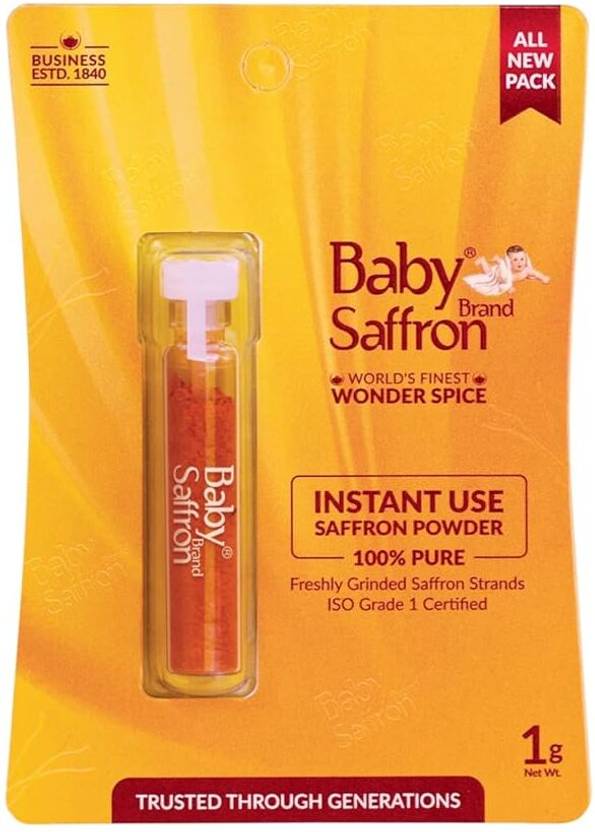 BABY BRAND SAFFRON 100% Pure World's Finest Saffron Powder(Kesar ...