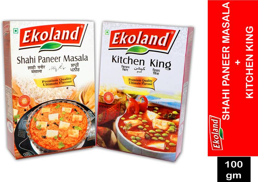 EKOLAND KITCHEN KING AND SHAHI PANEER MASALA Price in India - Buy ...