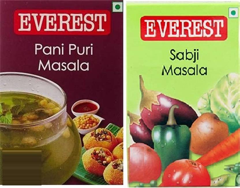 EVEREST Pani Puri Masala,+Subji Masala Price in India - Buy EVEREST ...