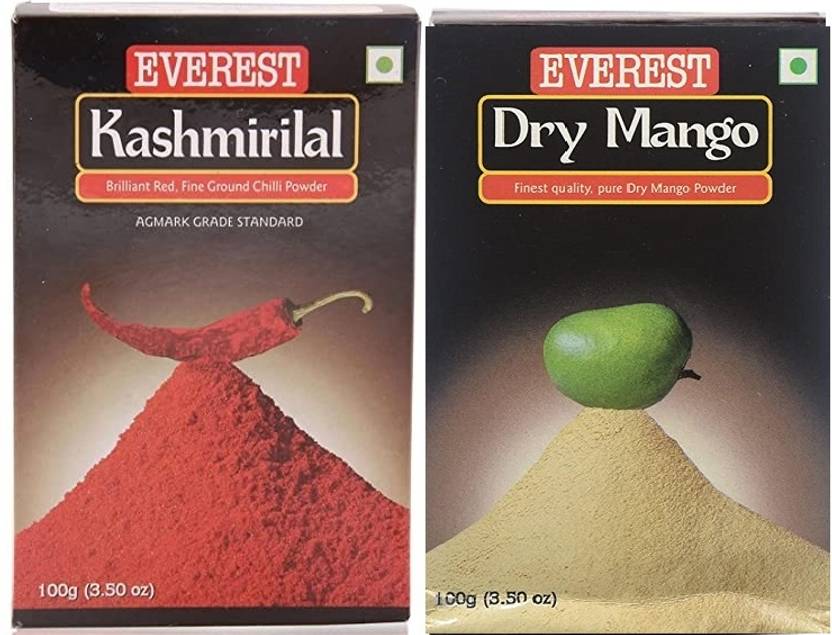 EVEREST Red Chilli Powder,+Dry Mango Powder Price in India - Buy ...