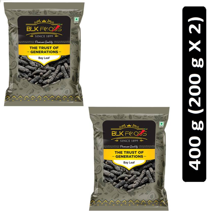 BLK FOODS Daily Long Pepper Whole (Pipal Sabut) 400g Price in India ...
