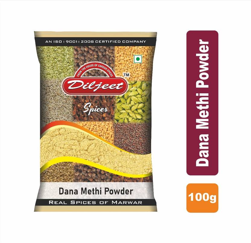 DILJEET SPICES Diljeet 100Gm Dana Methi Powder/Fenugreek Powder Price in India - Buy DILJEET ...