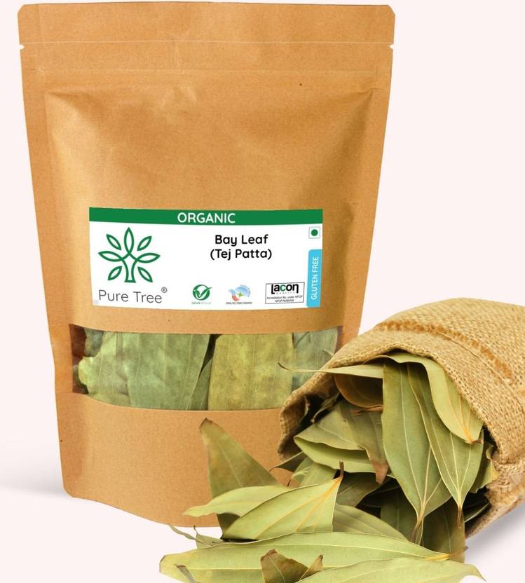 Pure Tree Organic Bay Leaf Tej Patta Indian Whole Spices Fresh Farm ...