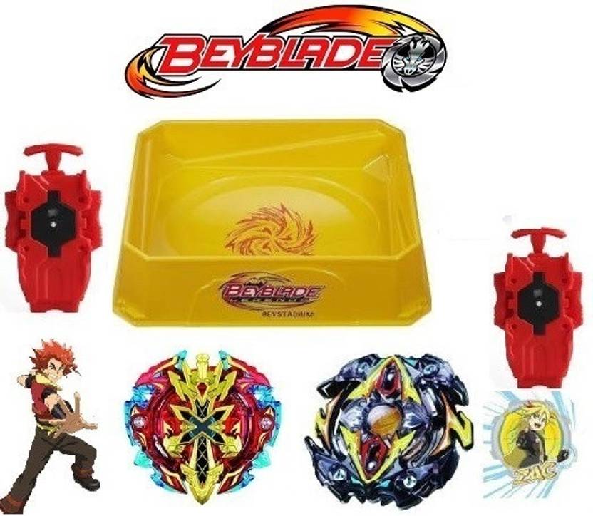 CrazyBuy Big Beyblade Stadium with Beyblade B-59 & Beyblade B48 with ...