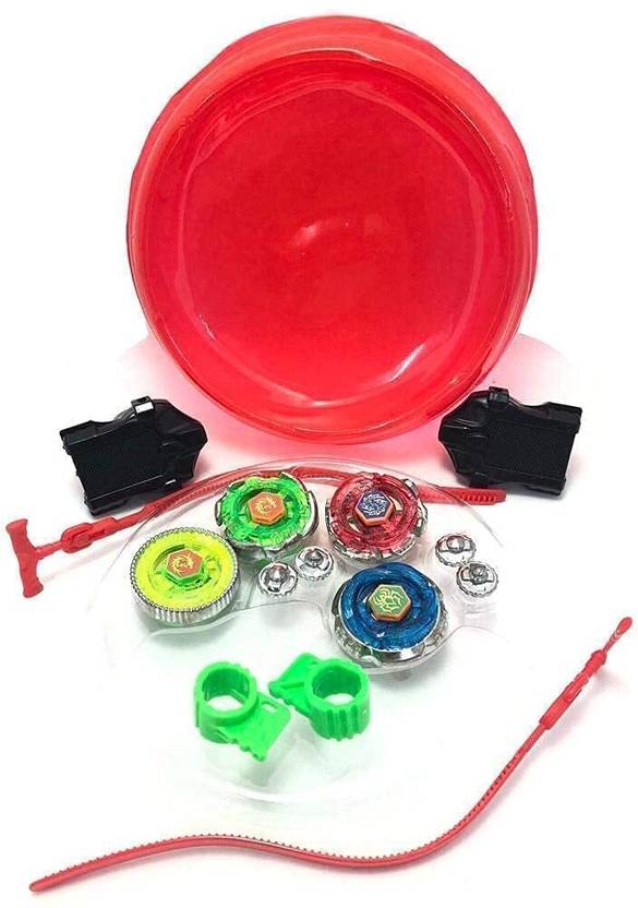 radhey preet 4pc Spinning Metal Ring Beyblade Set With Stadium - 4pc ...