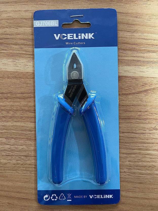 Bakers King Small Wire Cutter Spring-loaded, Diagonal Cutters for ...