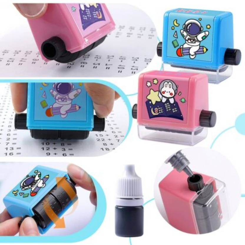 Flipkart.com | Extraposh Roller Design Teaching Stamp, Math Equation ...