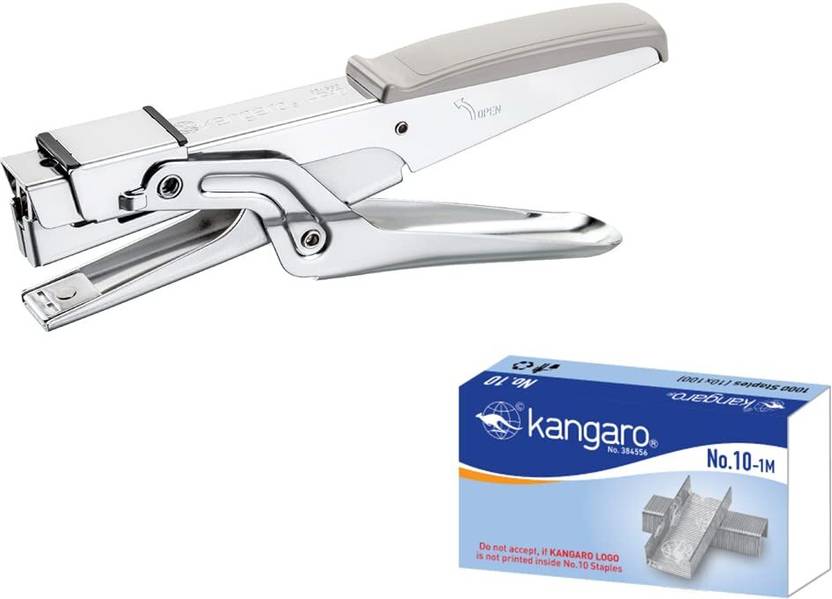 Kangaro HP 10 Stapler and 4 Boxes of No. 10 Staple Pins Combo Pack ...