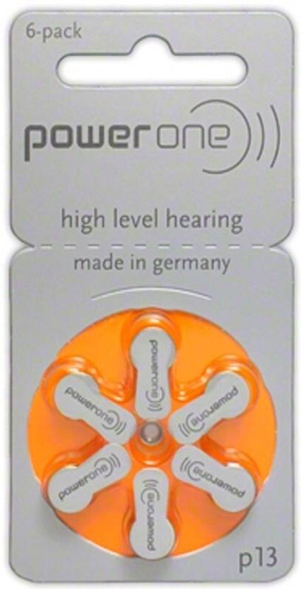 Power one P13 1.45V PR48 Hearing Aid Batteries Price in India - Buy Power one P13 1.45V PR48 ...