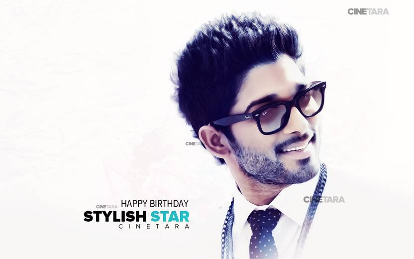 Online Collections 30.48 cm allu arjun Sticker allu arjun Poster for ...
