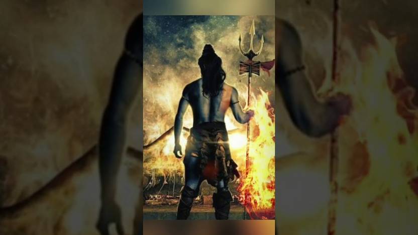 Online Collections 30.48 cm shiv ji Sticker Poster, God Shiva Poster ...