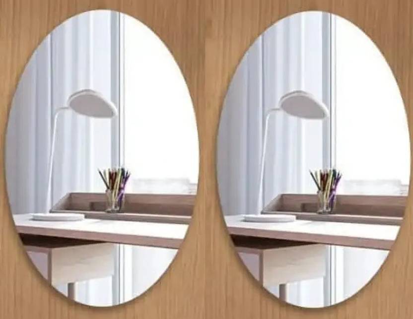 UtkarshNiche 20 cm Adhesive Mirror Sticker Self Adhesive Sticker Price ...