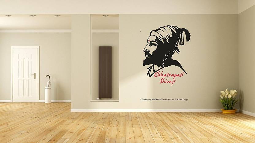 STIKHUB 60 cm SHRI SWAMI YOGI SHIVAJI MAHARAJ WALL STICKER Self ...
