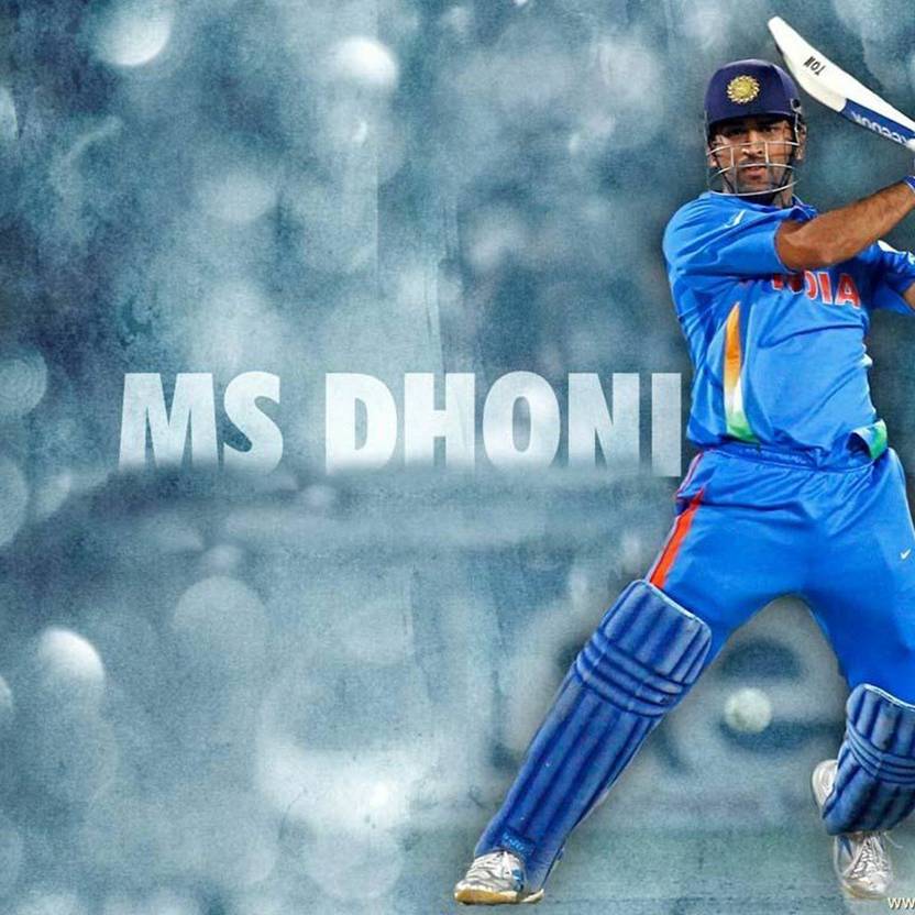 MS DHONI poster Waterproof Vinyl Sticker Poster Photographic Paper ...
