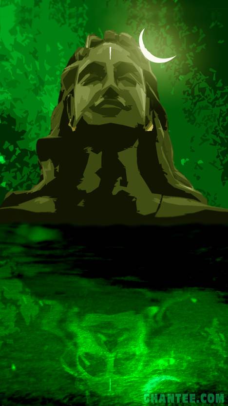 Online Collections 30.48 cm shiv ji Sticker Poster, God Shiva Poster ...