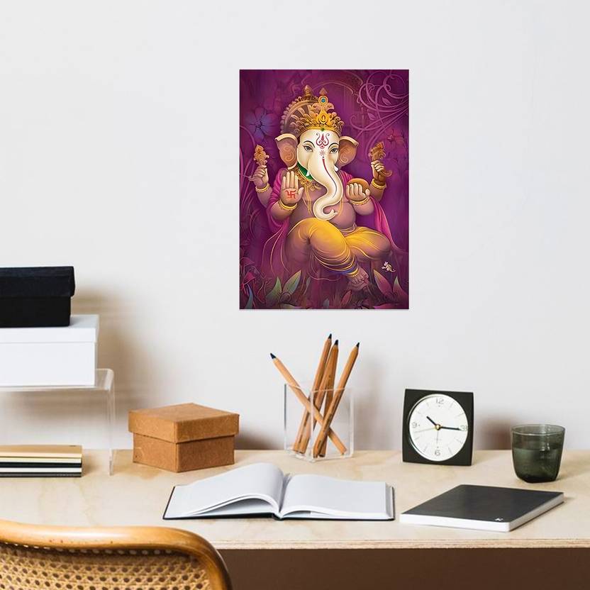 Starxdecals 30 cm Ganesha wall sticker - Vinayagar wall sticker - Lord ...