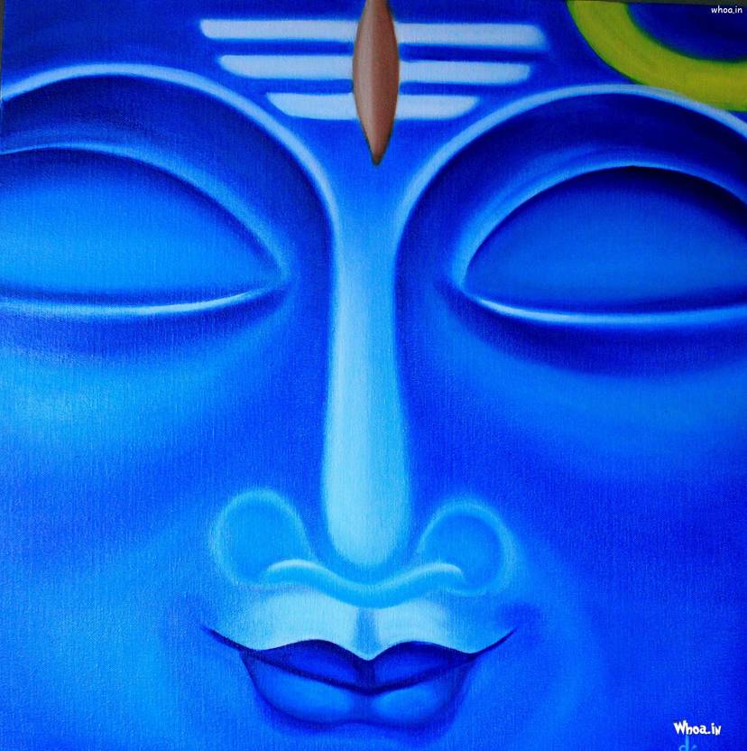 Online Collections 30.48 cm shiv ji Sticker Poster, God Shiva Poster ...