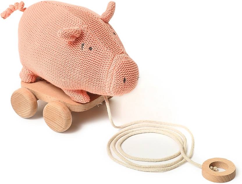 Mi Arcus Pig Push & Pull Soft Toy - 18 cm - Pig Push & Pull Soft Toy ...