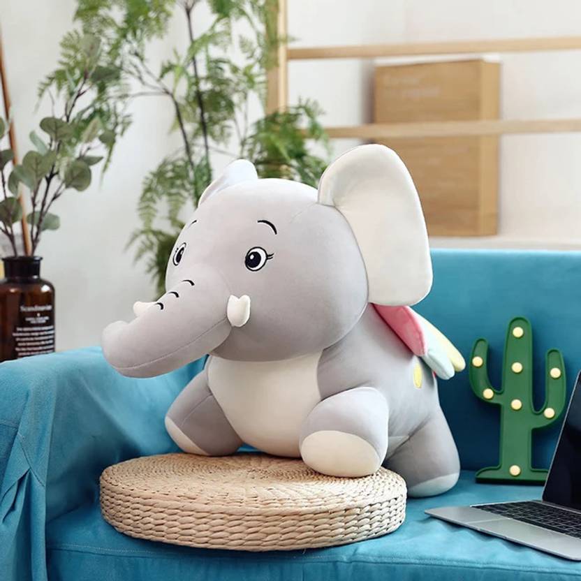 Teddy Daddy Super Soft Flying Elephant - 25 cm - Super Soft Flying ...