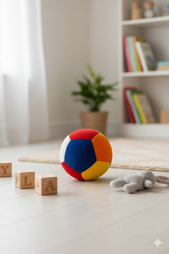 SRE Plush Mini Soft Toy Balls for Kids | Indoor and Outdoor Play | Safe ...