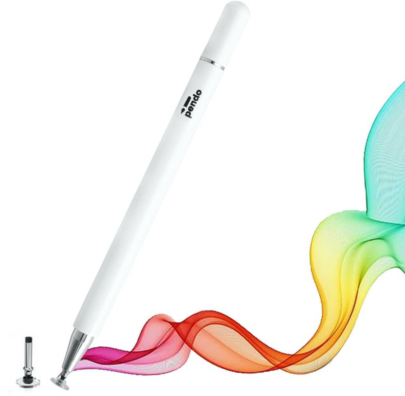 Pendo Basic Stylus Pro (White, Extra Disk Hidden, for all Smartphones ...