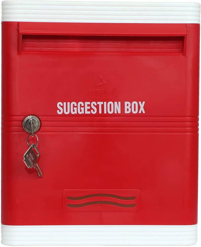 AURA PLAST SMART-SUG-RED Suggestion Box Price in India - Buy AURA PLAST ...