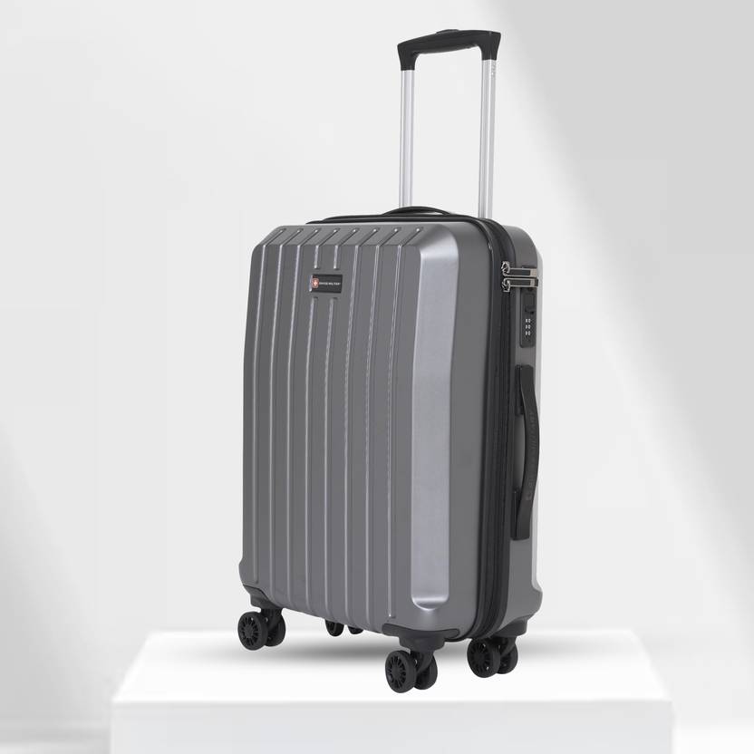 SWISS MILITARY Phantom Hardtop Trolley Bag Check-in Suitcase 4 Wheels ...