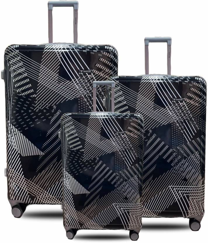 VIP Trolley Bag Set of 3|Anti-Theft Zip|8W Trolley|TSA Lock Expandable ...