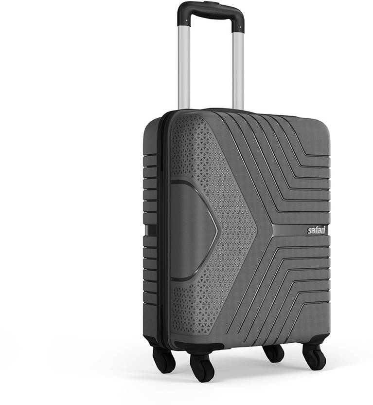 SAFARI Small Cabin Suitcase (55 cm) 4 Wheels - ZENO 55 - Grey at Best Price