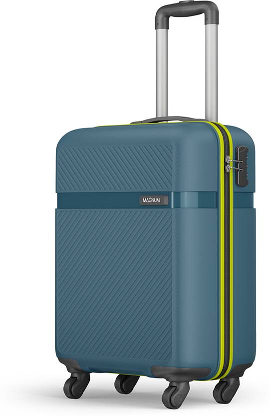 Safari Small Cabin Suitcase (55 cm) 4 Wheels – Magnum Fury 55 – Blue