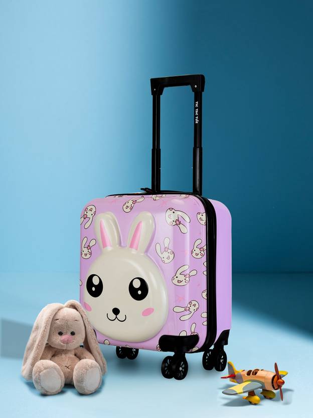 NASHER MILES Tic Tac Toe Zoo Rabbit Hard-Sided Cabin Luggage Purple ...