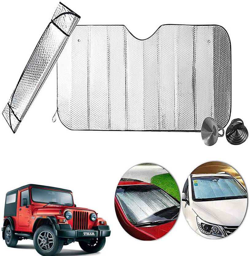 AUTO PEARL Dashboard, Windshield Sun Shade For Mahindra Thar Price in ...