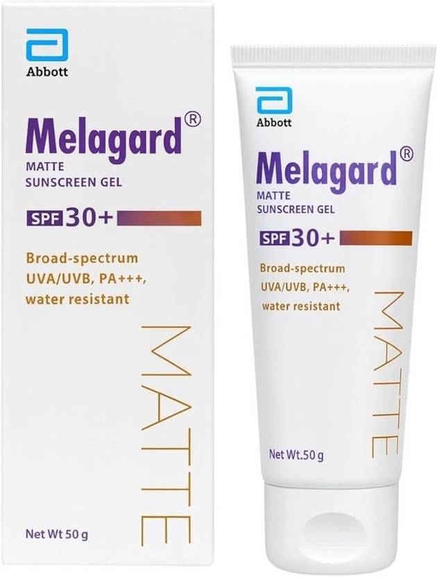 Melagard Sunscreen - SPF 30 PA+++ Matte Sunscreen Gel Spf 30 PA+++_50g ...
