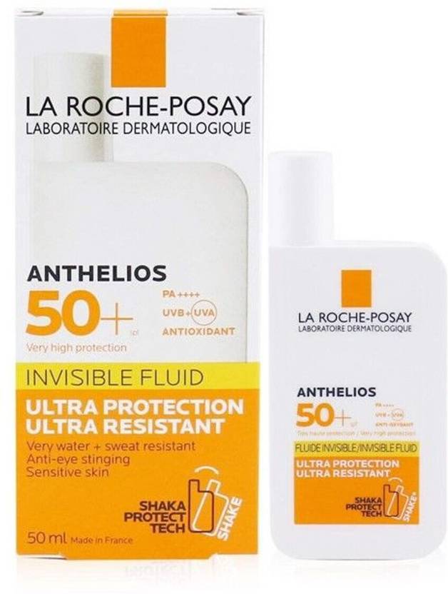 La Roche Posay Sunscreen - SPF 50 PA++++ Anthelios XL Ultra-Light Fluid ...