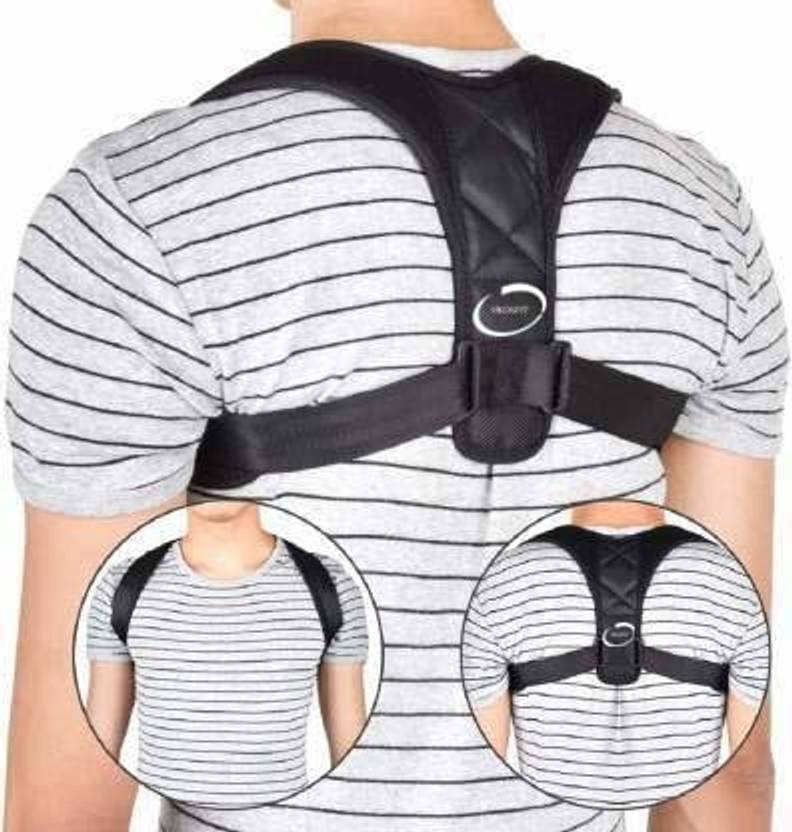VKOSFIT Body Back Posture Correcting Belt Backbone Clavicle Brace ...